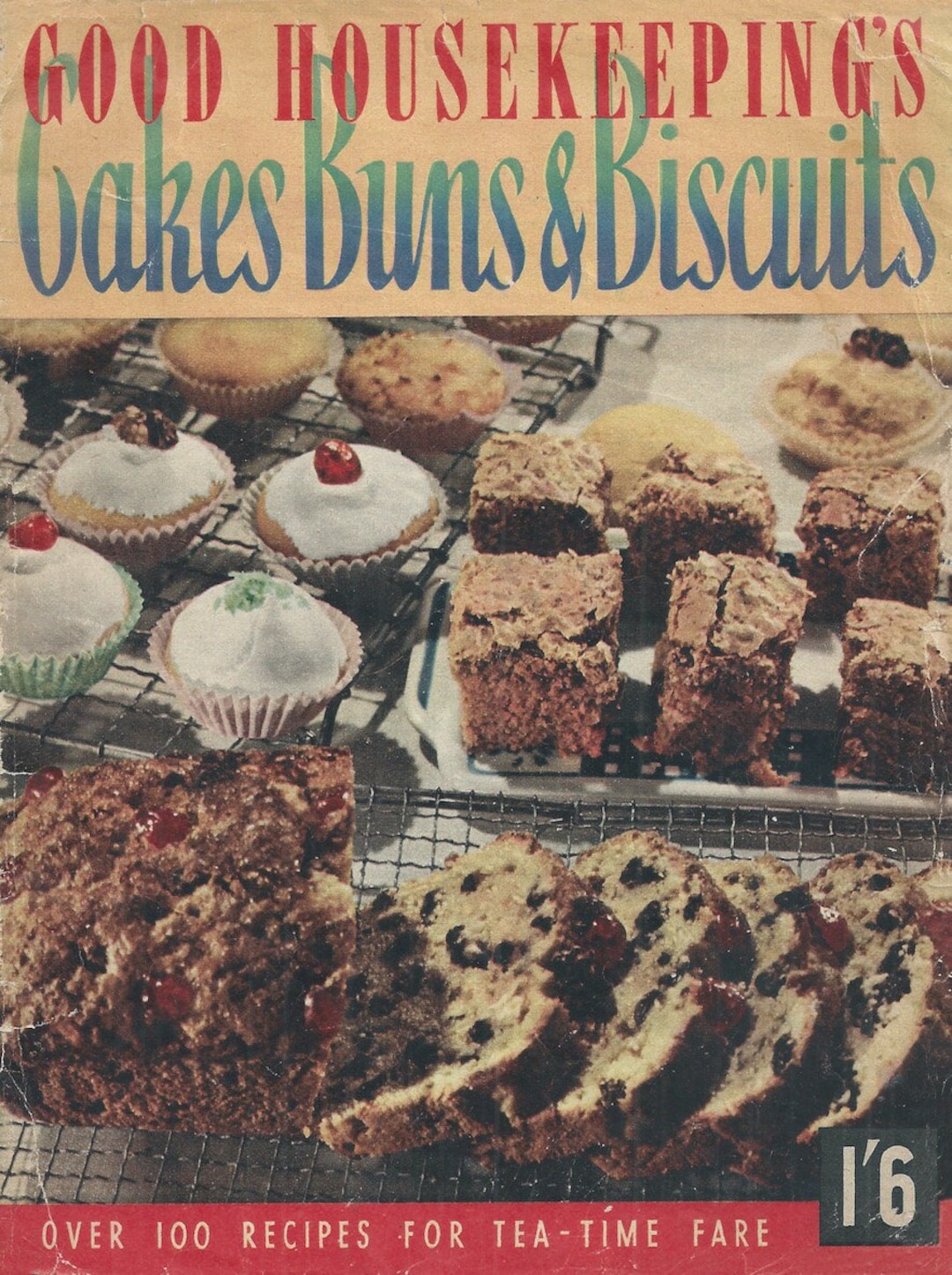 Digital 1954 Good Housekeeping Cakes Buns & Biscuits Recipe Book - Etsy