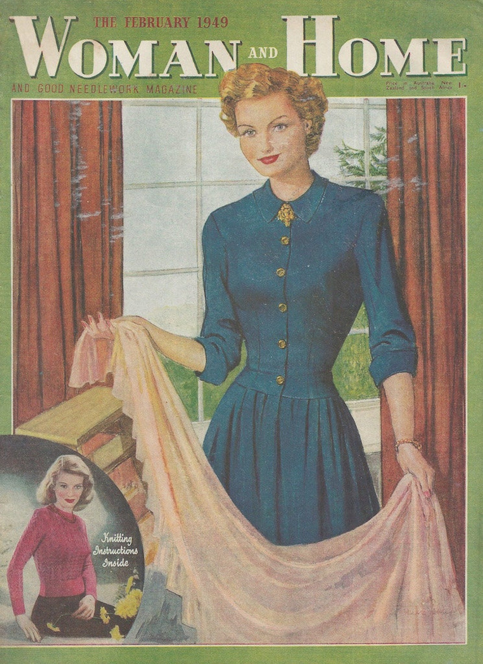 Digital 1949 February Woman and Home Magazine - Etsy
