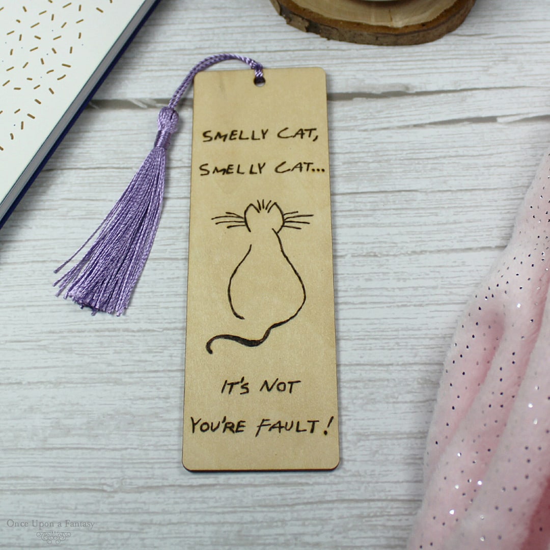 Bookmark smelly Cat It's Not You're Fault - Etsy