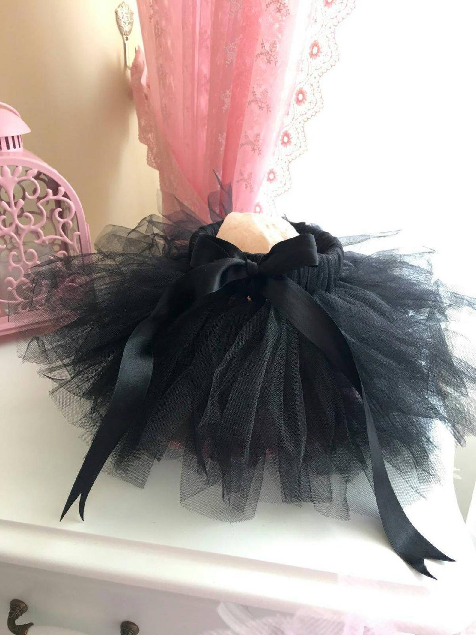 Black Baby Tutu Skirt, Fluffy Black Tutu for Girls, Baby Tut That ...