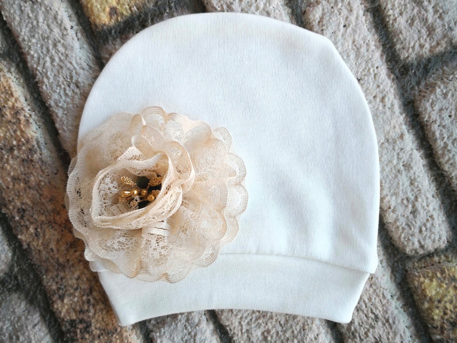 Newborn Beanie Hat, Infant Cotton Hat, New Baby Present, Coming Home ...