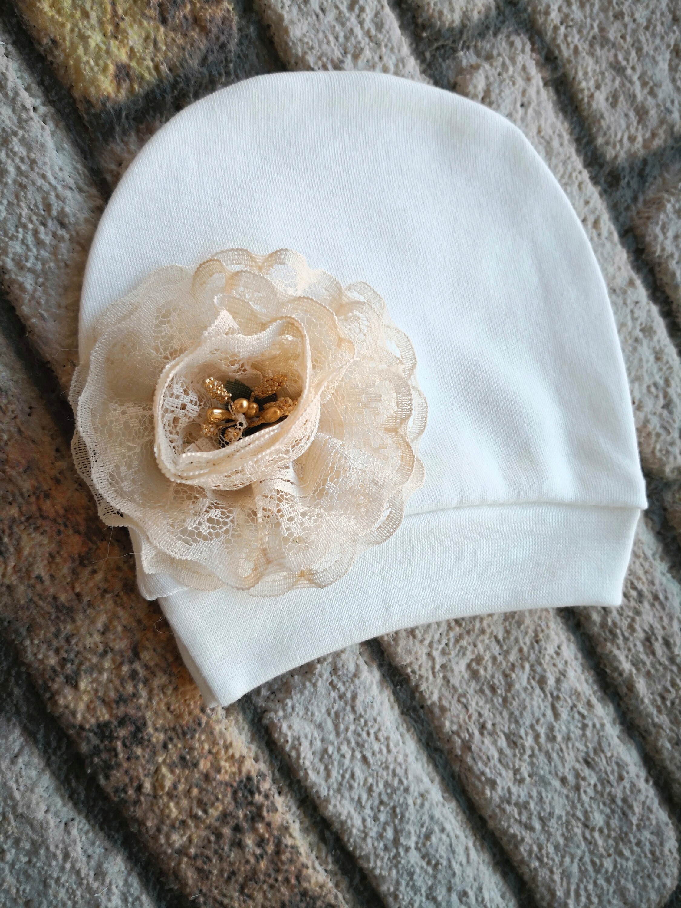 Newborn Beanie Hat, Infant Cotton Hat, New Baby Present, Coming Home ...