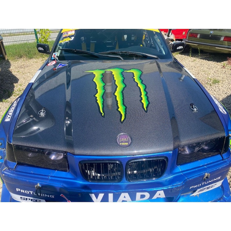 Fiberlab E36 Style Coupe Hood / Bonnet Carbon Fiber - Etsy