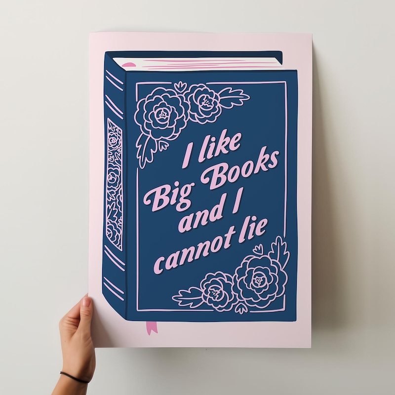I Like Big Books - Etsy
