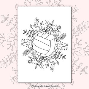 BUNDLE of NETBALL colouring pages coloring page digital | Etsy