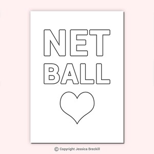 Free Netball Positions Coloring Pages Sketch Coloring Page