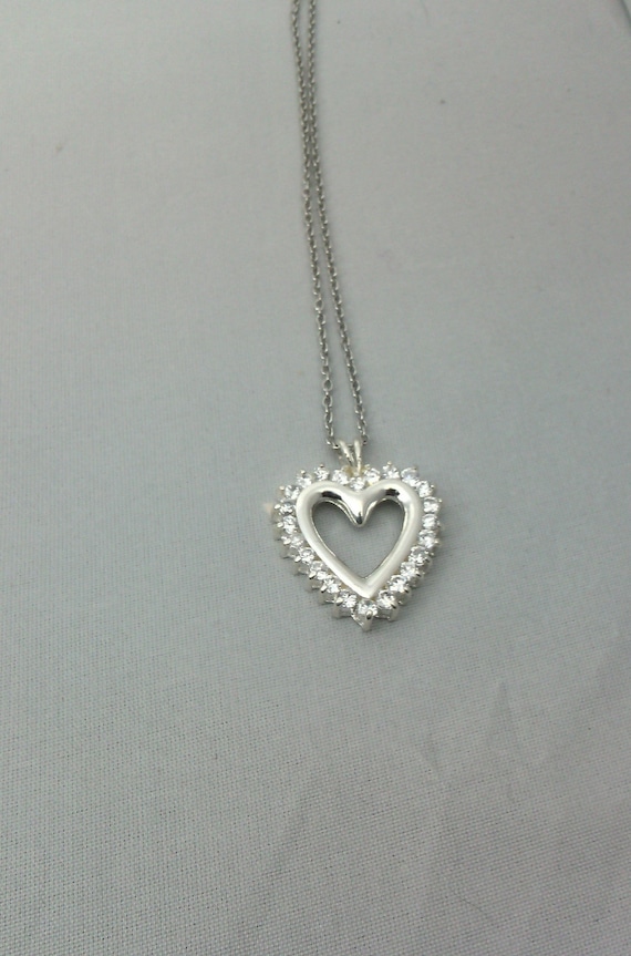 collier vintage coeur - Gem