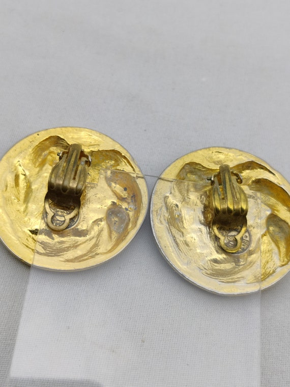 signed EDOUARD RAMBAUD PARIS these vintage clip earri… - Gem