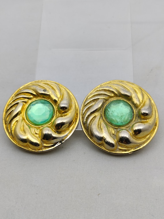 signed EDOUARD RAMBAUD PARIS these vintage clip earri… - Gem