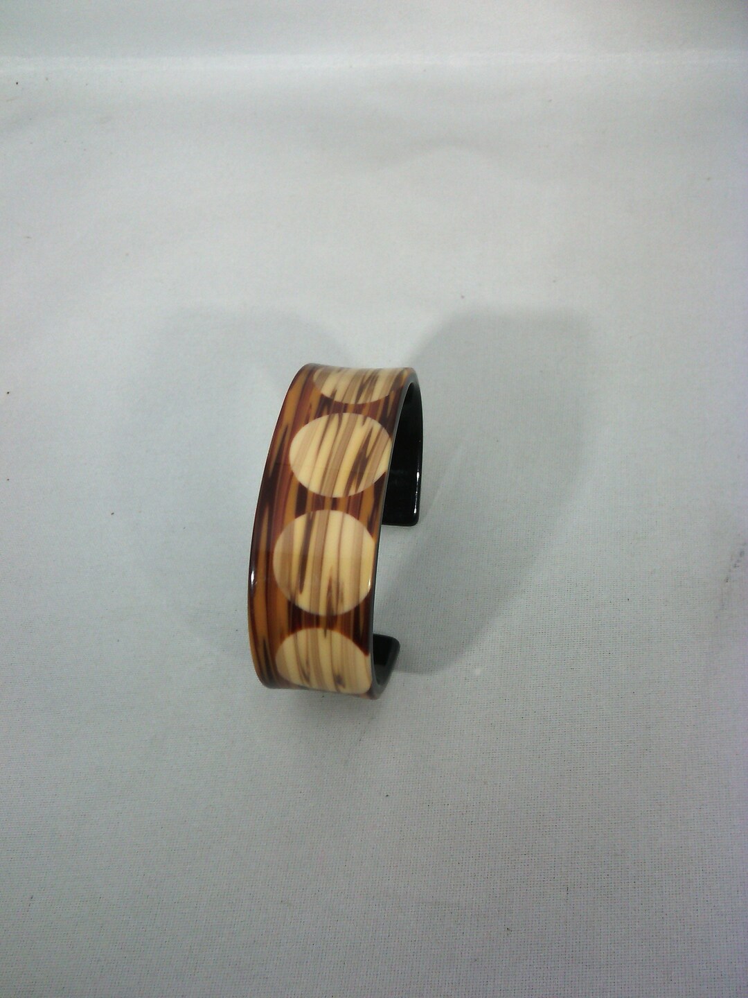 Signed KARA Vintage Resin Cuff Bracelet - Etsy