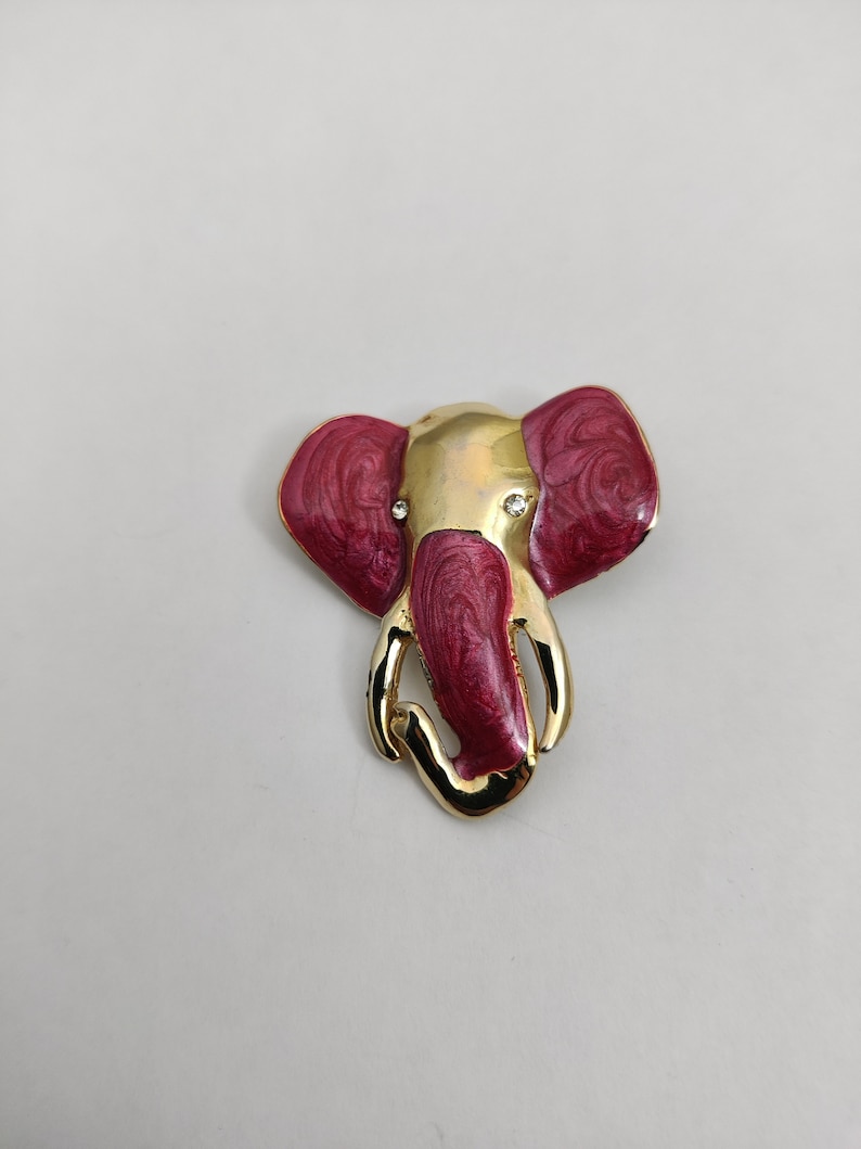 Vintage Gold Metal Brooches Representing Various Animals, Zoomorphic ...