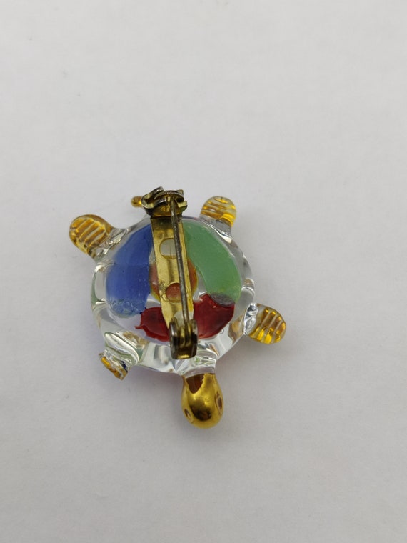 vintage metal turtle brooches, zoomorphic brooch - Gem