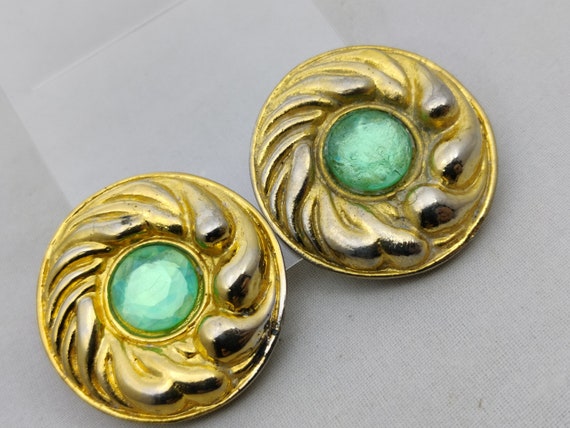 signed EDOUARD RAMBAUD PARIS these vintage clip earri… - Gem