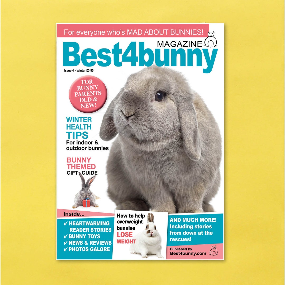 Issue 4 Best4bunny Magazine, Winter 2020 - Etsy