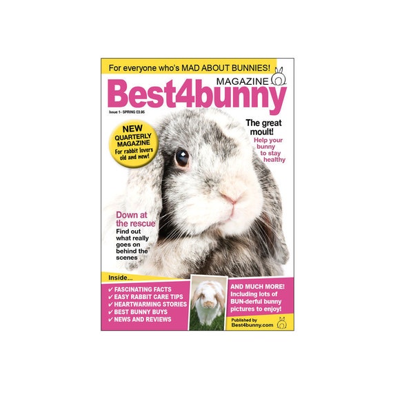 Issue 1 Best4bunny Magazine Spring 2020 | Etsy