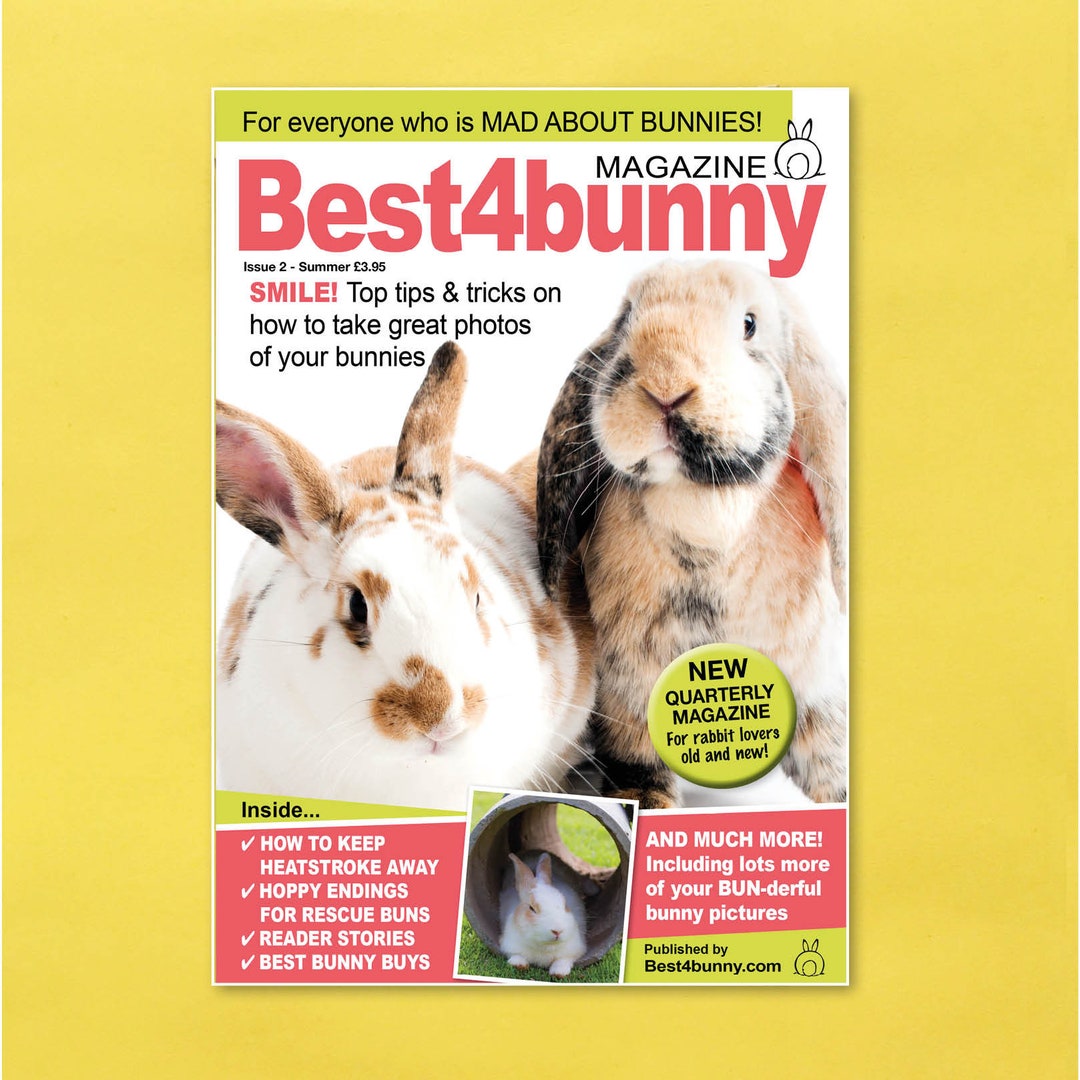 Issue 2 Best4bunny Magazine, Summer 2020 - Etsy