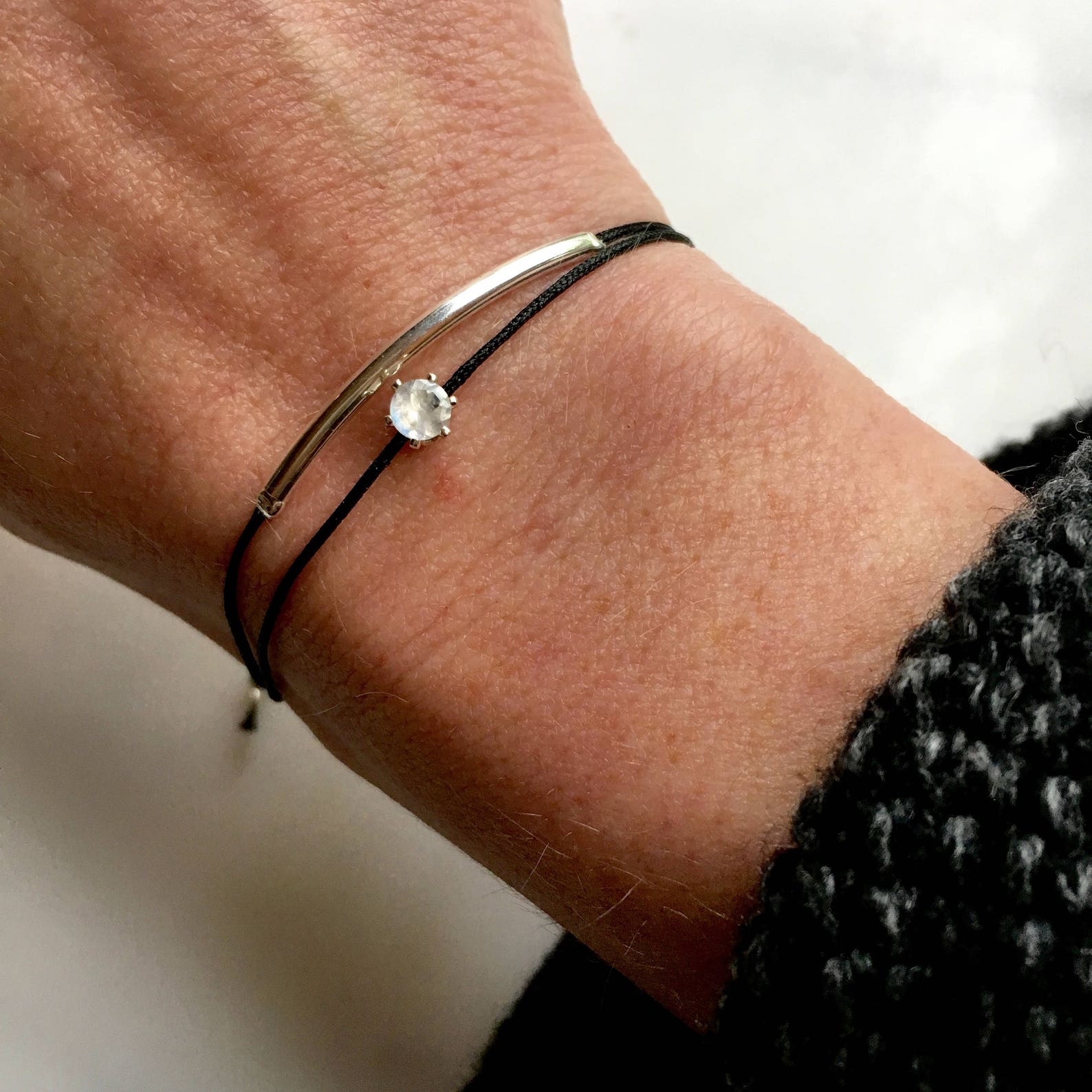 Friendship Bracelet Sterling Silver Inspirational Jewelry/ - Etsy