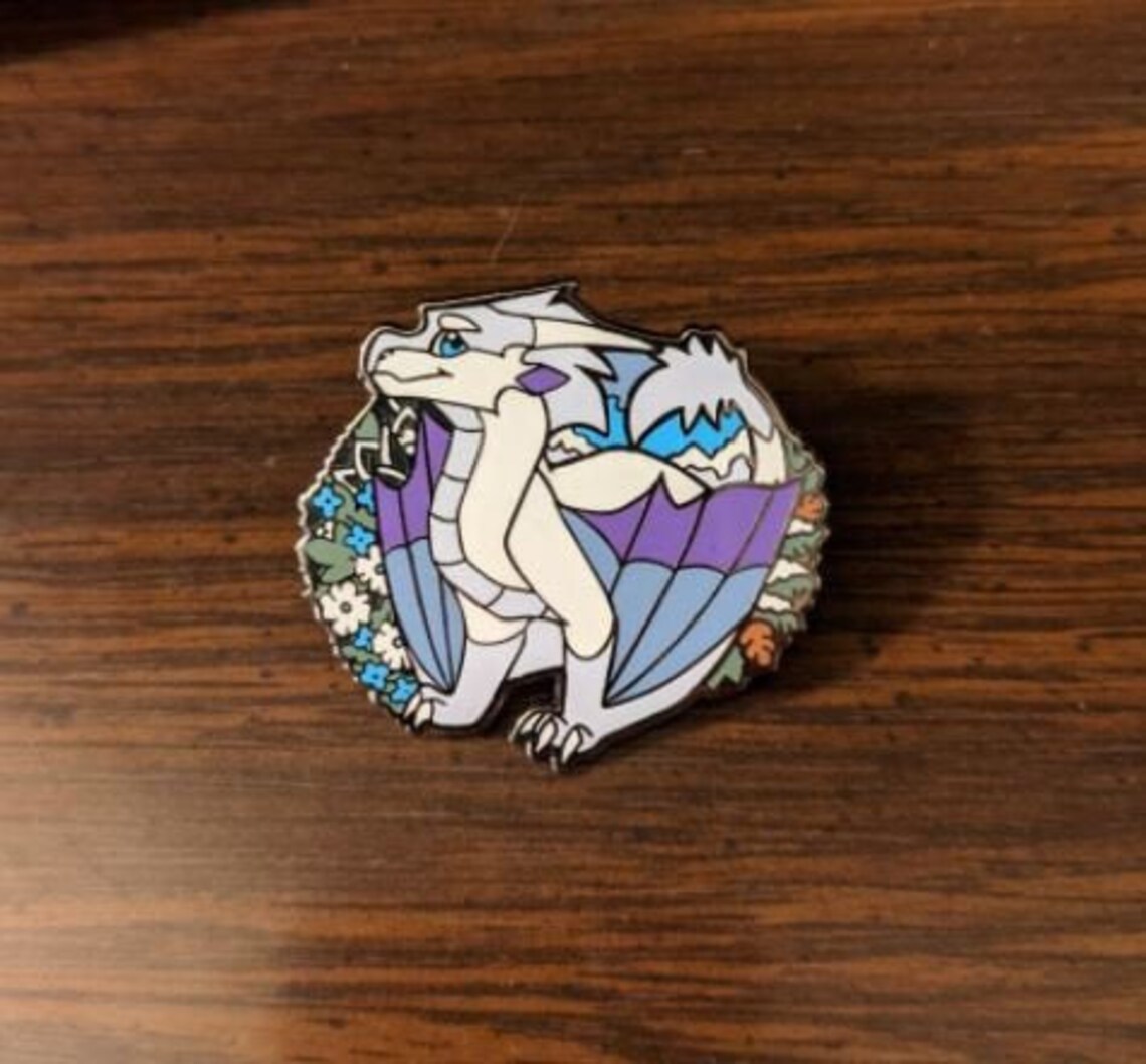 Dragon Enamel Pin Etsy