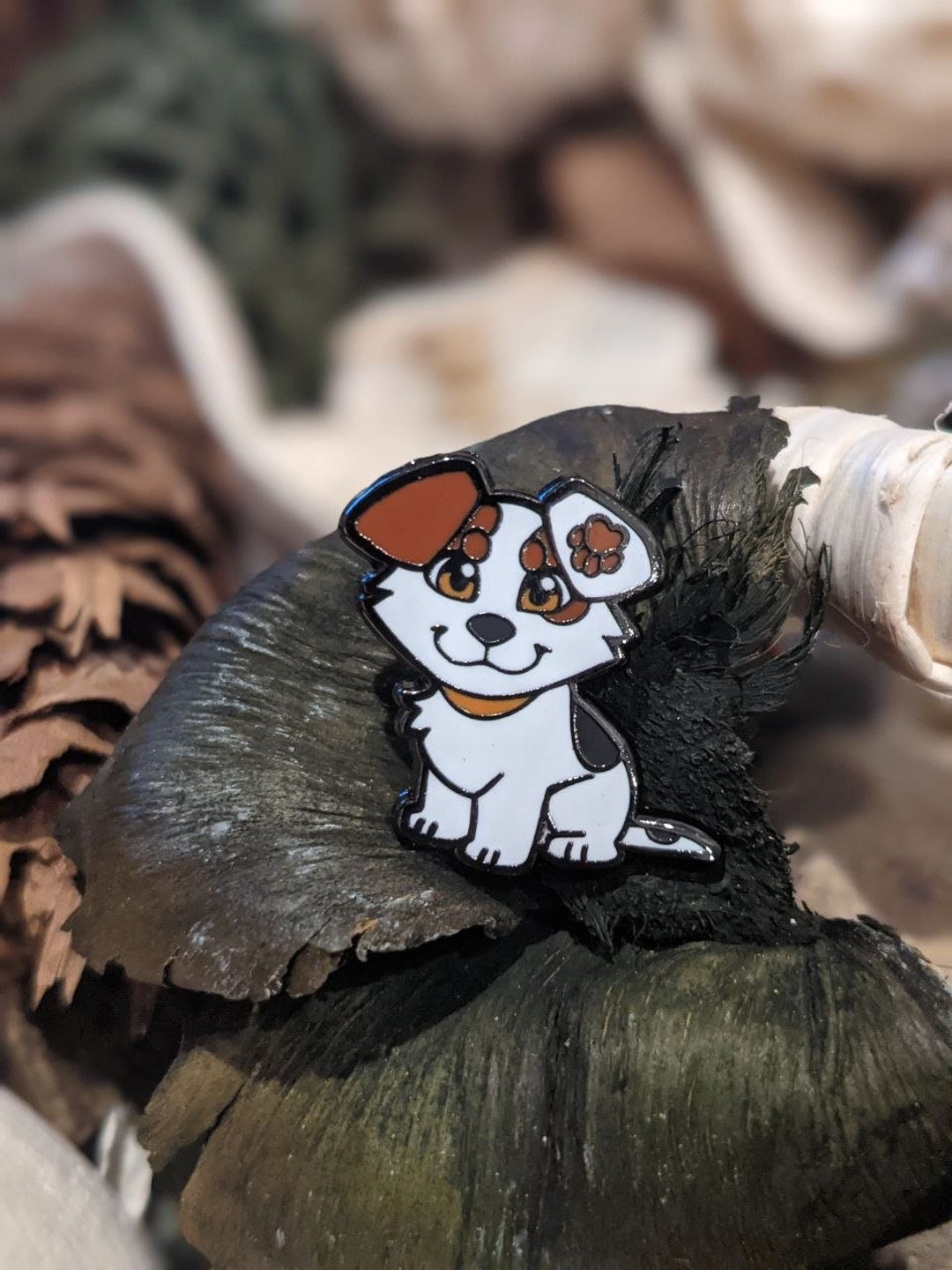 Jack Russel - Hard Enamel Pin - 1 Inch - Etsy