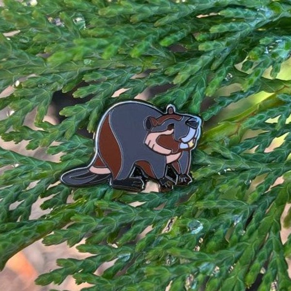 Beaver Pin - Etsy