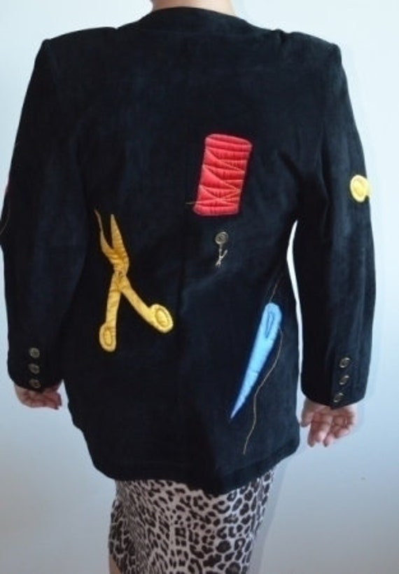 FAB Dinoz vintage couture blazer, size Med, Chic - Gem