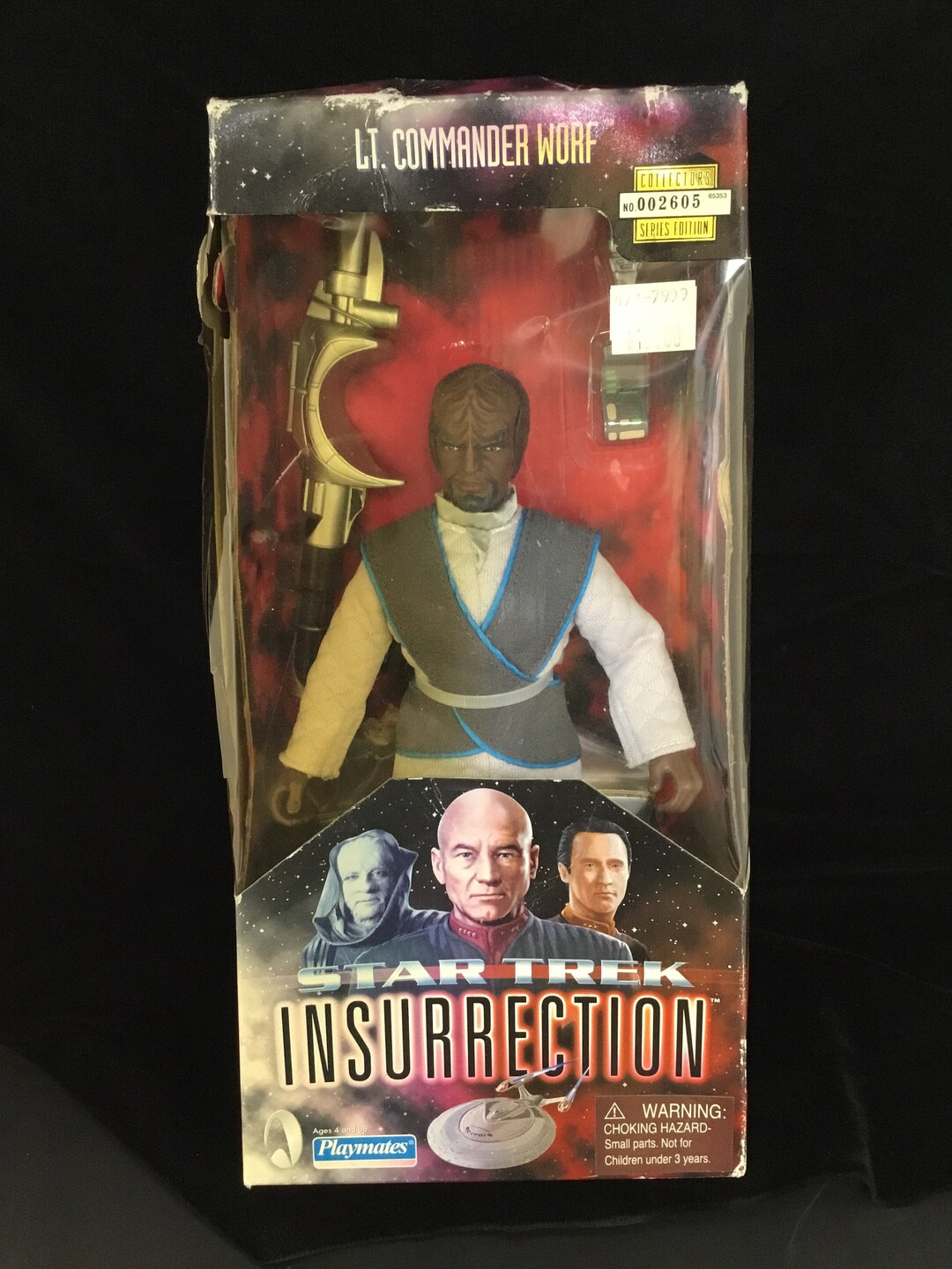 Star Trek- Lt. Commander Worf From Star Trek Insurrection 1998 - Etsy