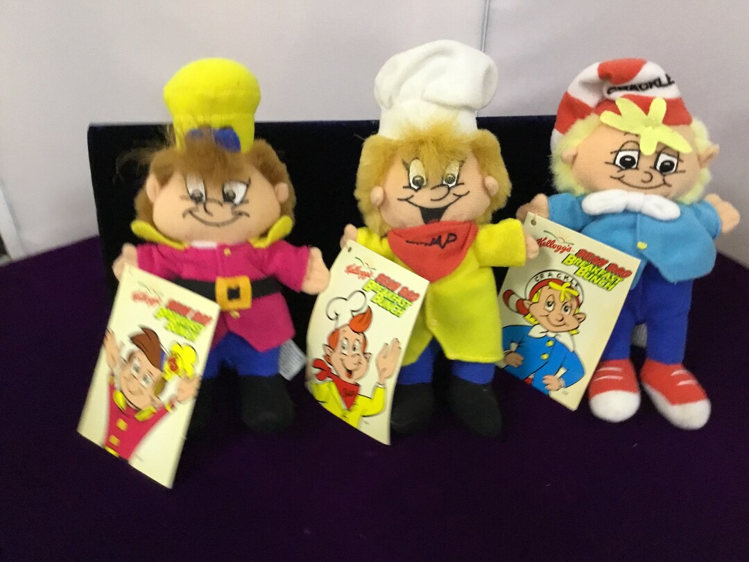 Kellogg Rice Krispie Mascots Snap,crackle and Pop - Etsy