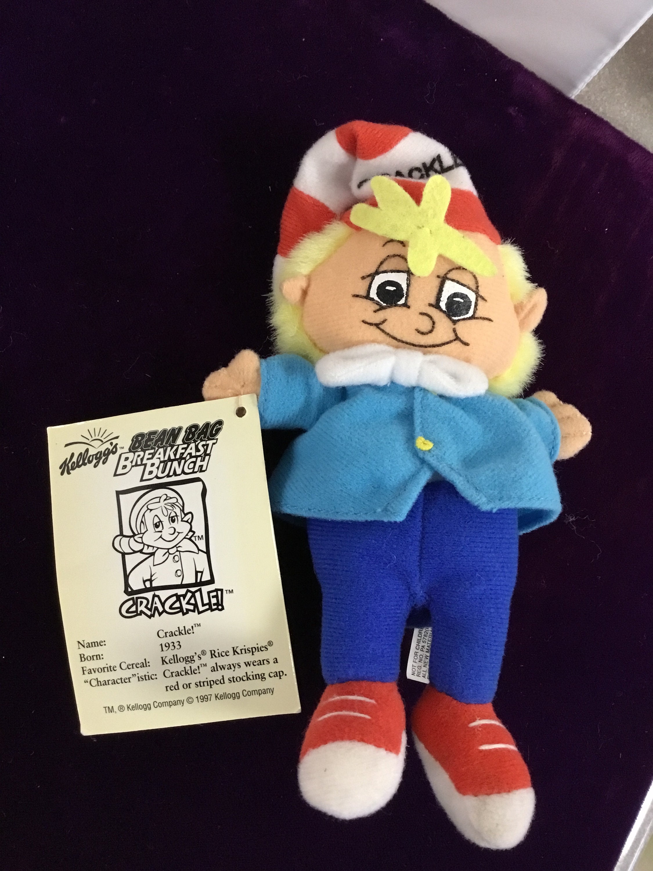 Kellogg Rice Krispie Mascots Snap,crackle and Pop - Etsy