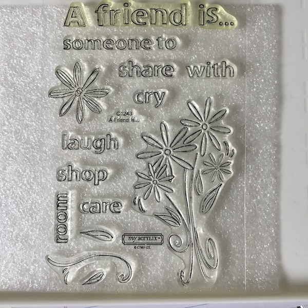 Acrylic Stamps - Etsy