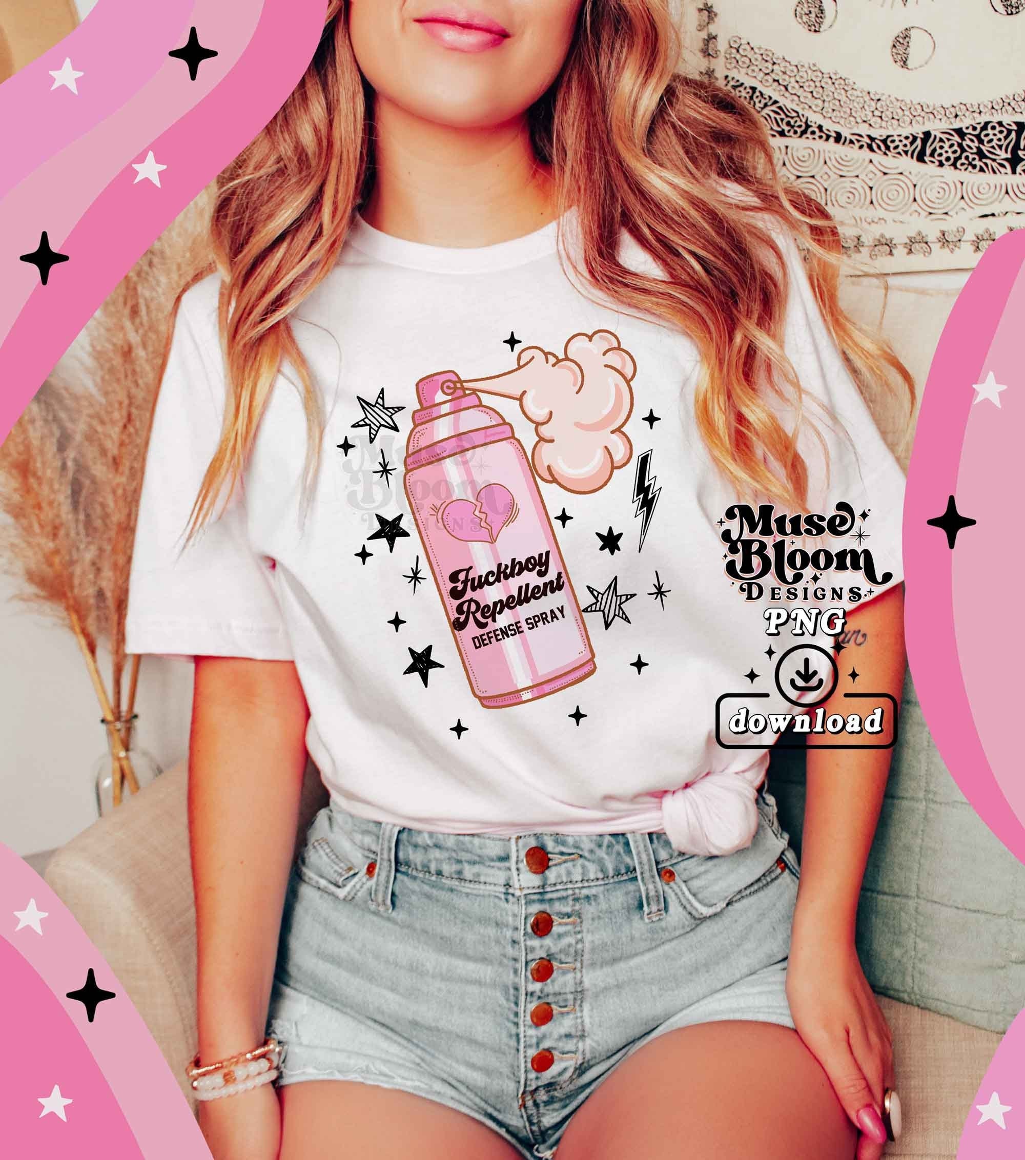 Fuckboy Repellent PNG File Funny Valentine's Day Design - Etsy