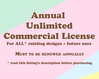 Annual License - Etsy