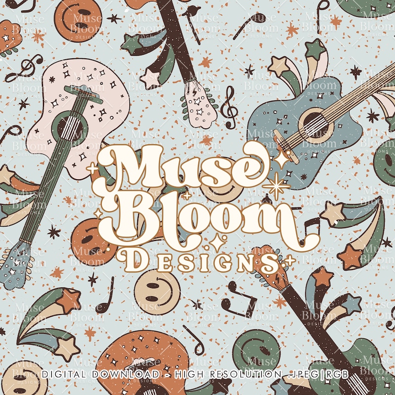 Guitar Checkerboard Pattern - Etsy