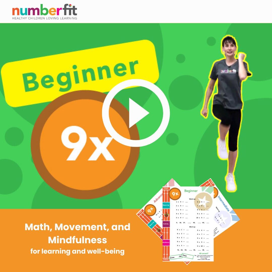 Multiplication Facts Worksheets and Video 9x Times Table Challenge - Etsy