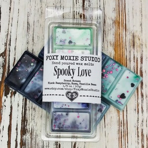 Spooky Love Halloween Lover Snap Bar Wax Melts, Birthday Gift, Party ...