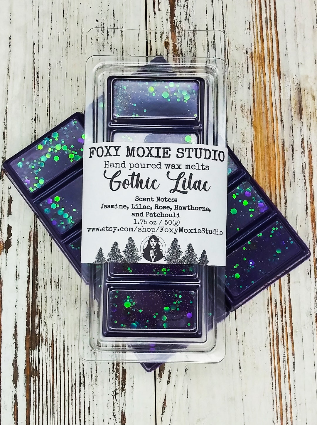 Gothic Lilac Halloween Lover Snap Bar Wax Melts, Birthday Gift, Party ...