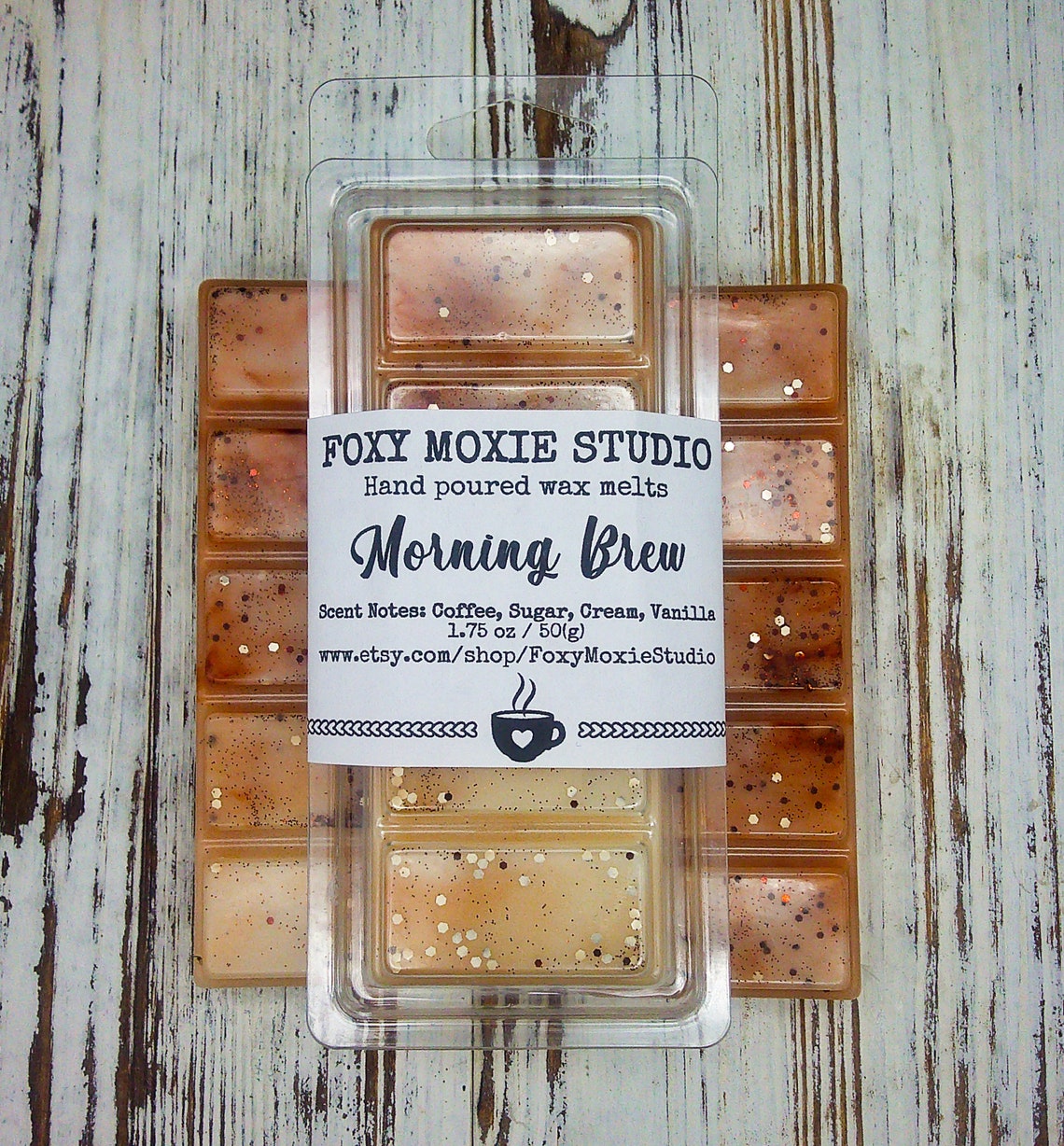 Morning Brew Coffee Scented Sparkly Snap Bar Wax Melts Coffee Lovers ...