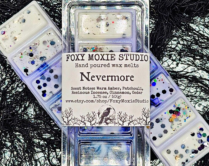 Nevermore Halloween Spooky Snap Bar Wax Melts - Etsy