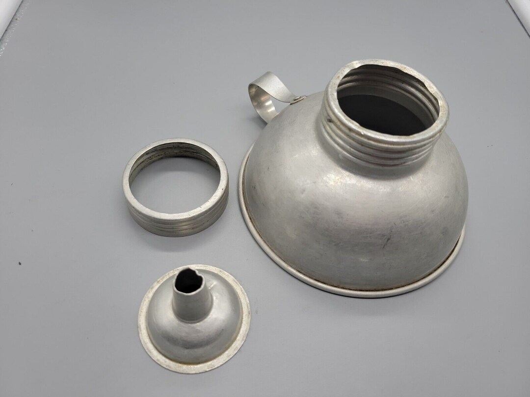 Vintage Aluminum Jar Filler Funnel Three Pieces Circa 1950s - Etsy