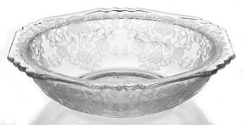 Vintage Depression Glass, Hazel Atlas, "florentine No. 1", Circa 1932 ...