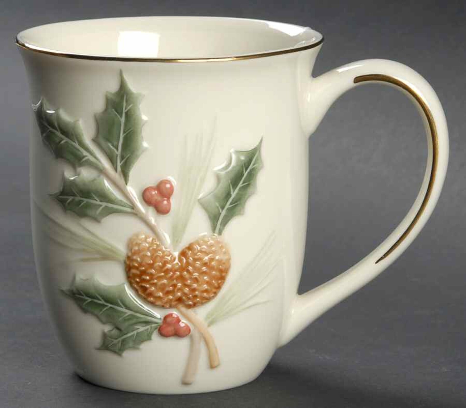 Vintage Lenox Mixed-matched Mugs, Winter Greetings, Winter Song ...