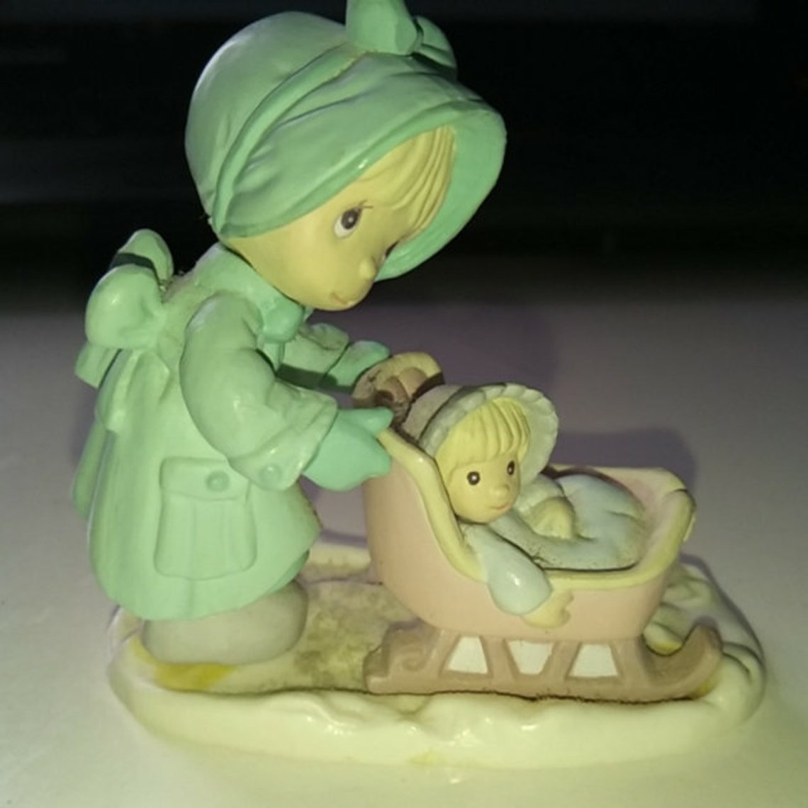 Vintage 1989 ENESCO Precious Moments January Edition | Etsy