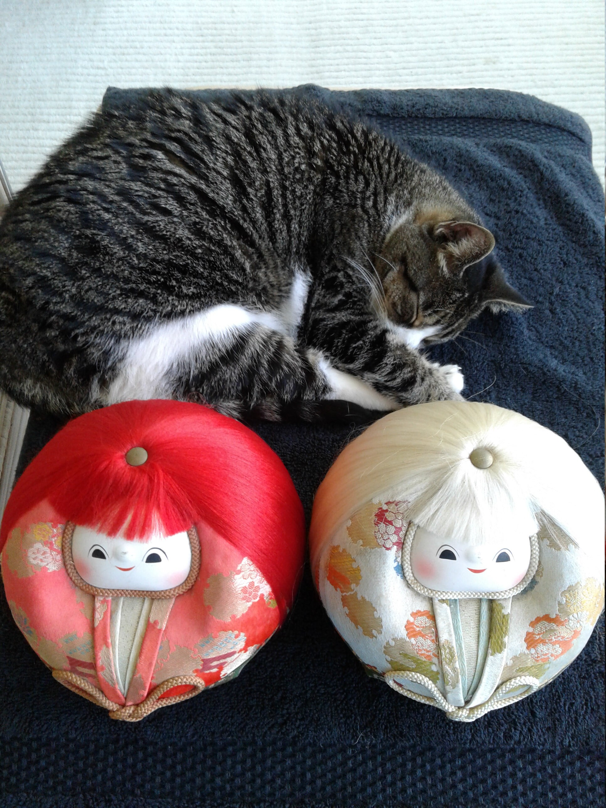 Vintage Japanese Gofun Wedding Dolls Round 5 1/4 Tall | Etsy