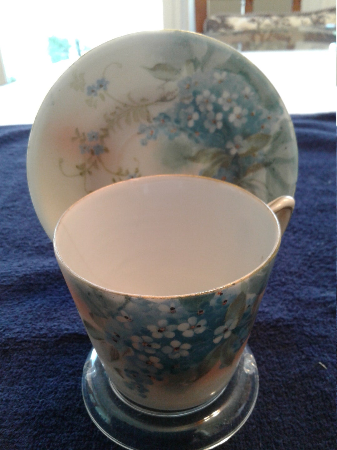 Vintage Nippon, "china T-OH, Hand Painted, Nippon," Cup, Saucer, and ...
