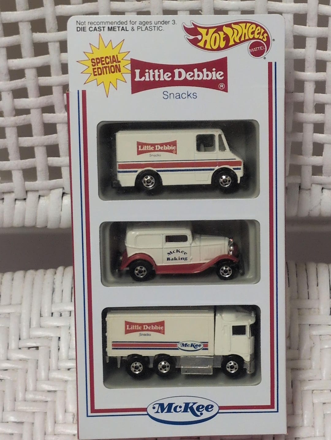 Vintage Little Debbie Snacks, Diecast Delivery Trucks, 'box Van, 1930s ...