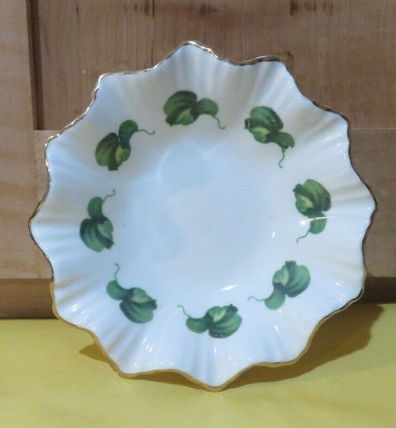 Vintage Adderley Bone China Ivy Leaf Pattern | Etsy