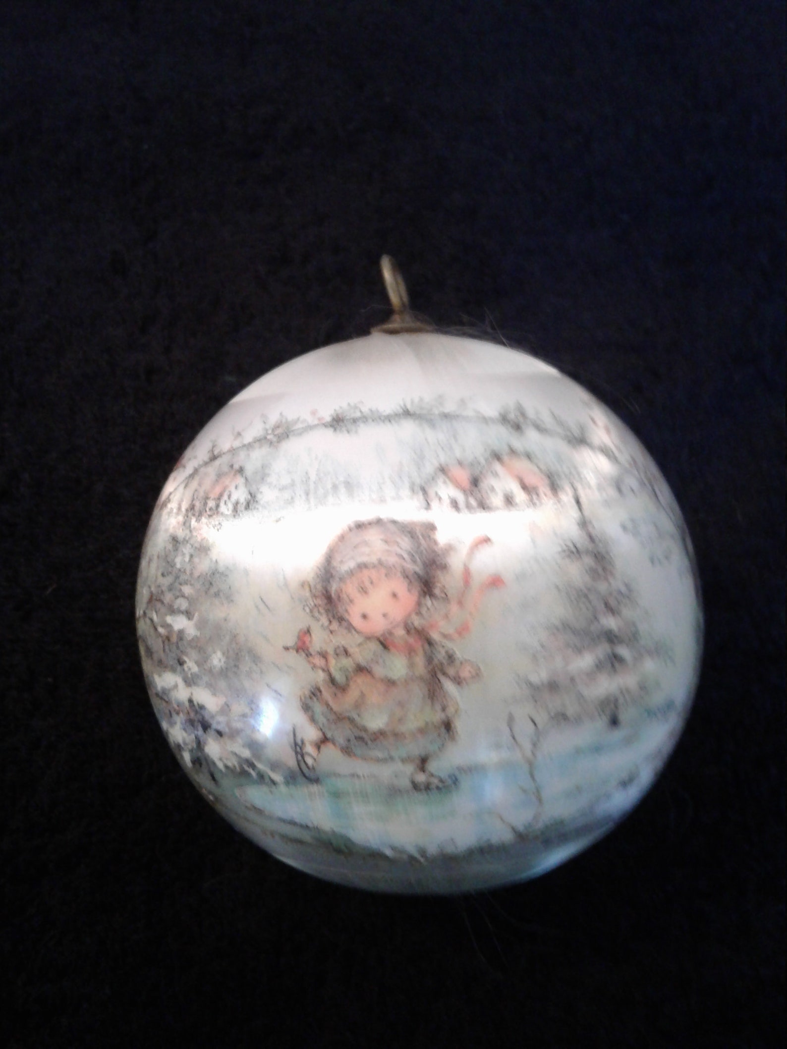 Rare Mary Hamilton Vintage Hallmark Keepsake 1977 Ball | Etsy