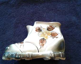 Yellow Boot Vase - Etsy