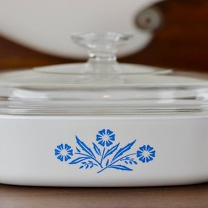 Vintage Corning Ware, P9B Casserole, A9C Pyrex Lid, Pyroceram Ceramic ...