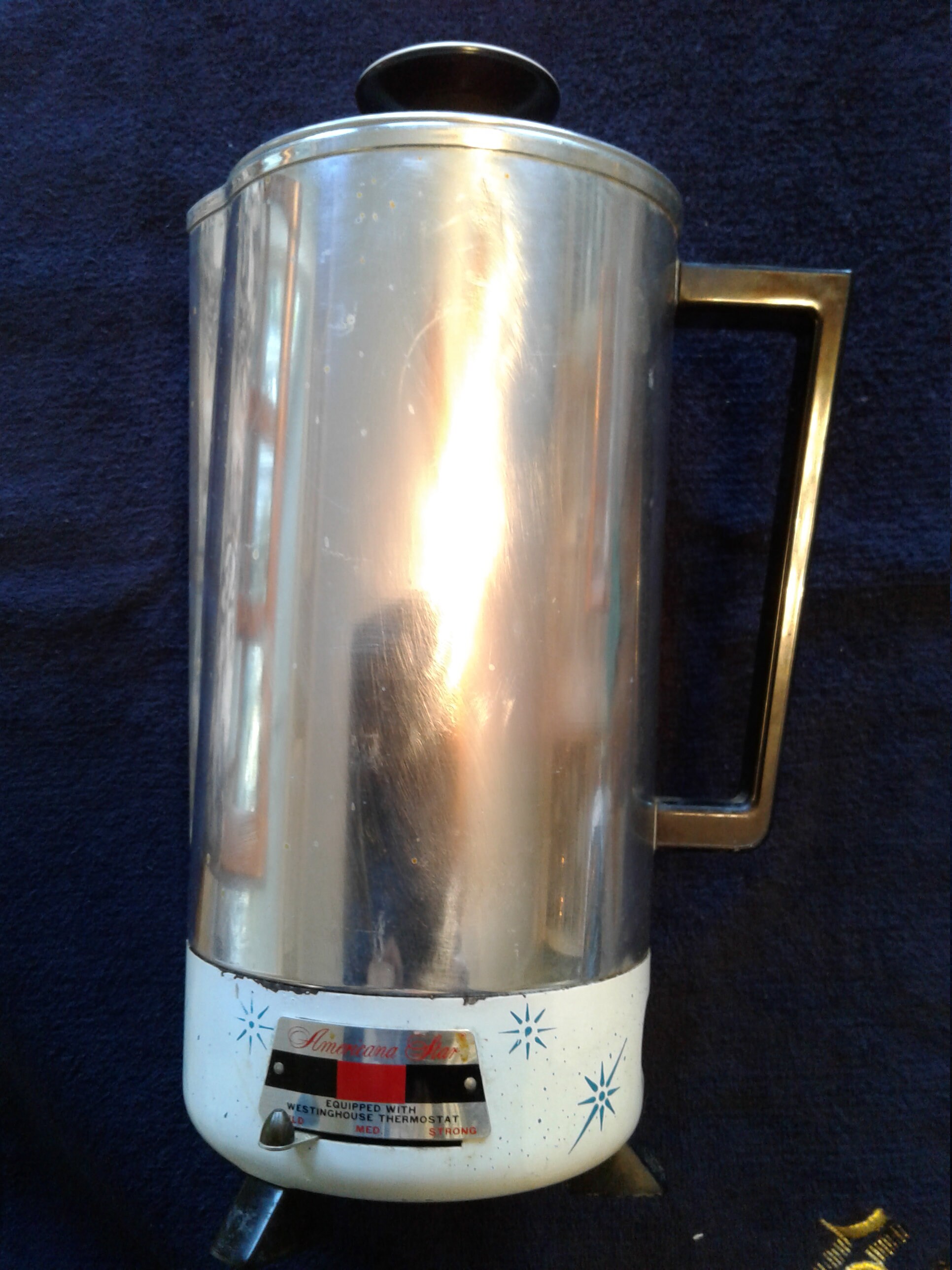 Vintage Americana Star Percolator 'atomic Star - Etsy