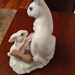 Vintage Rosenthal-netter Porcelain Figurine, "mother and Baby Rabbit ...